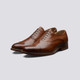 Bert | Mens Shoes in Tan Leather with Leather Sole | Grenson Shoes