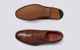 Bert | Mens Shoes in Tan Leather with Leather Sole | Grenson Shoes
